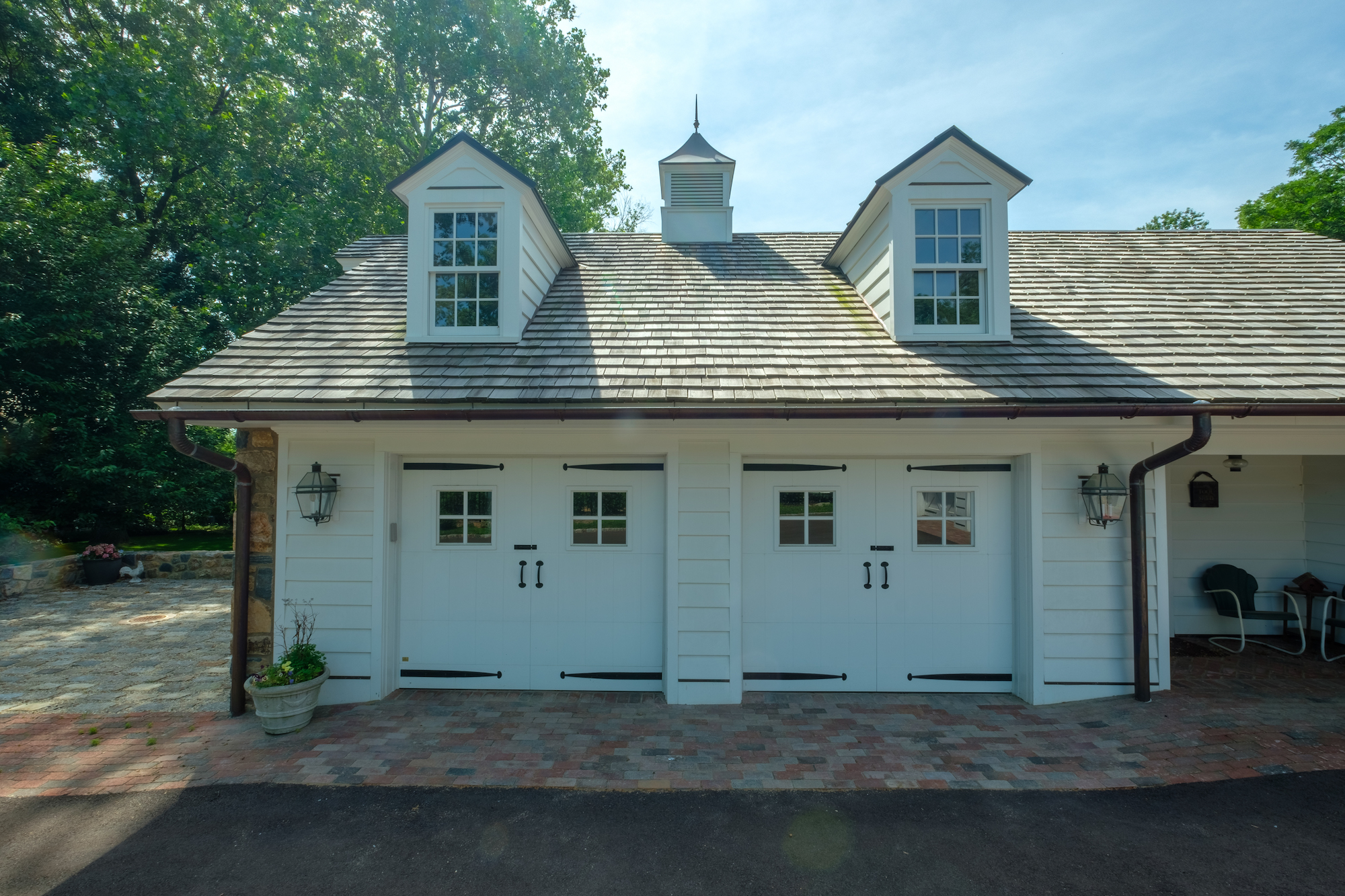 Colonial Estate: Four Car Garage and Workshop in Haverford, PA ...